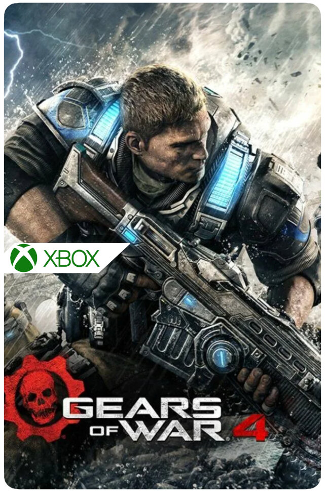 Игра Gears of War 4 для Xbox One/Series X|S (Турция), русский перевод, цифровой ключ