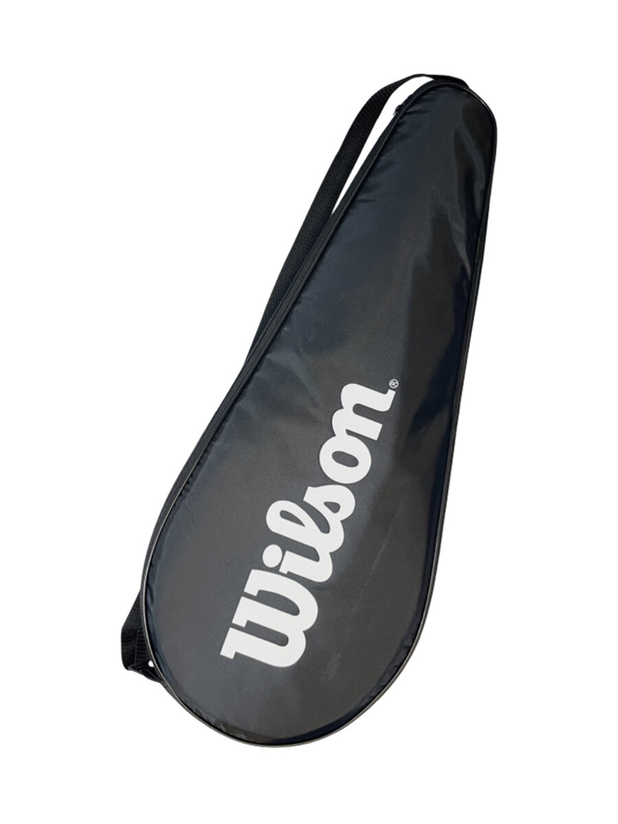 Чехол для одной теннисной ракетки Wilson Tennis Racket Cover, черный