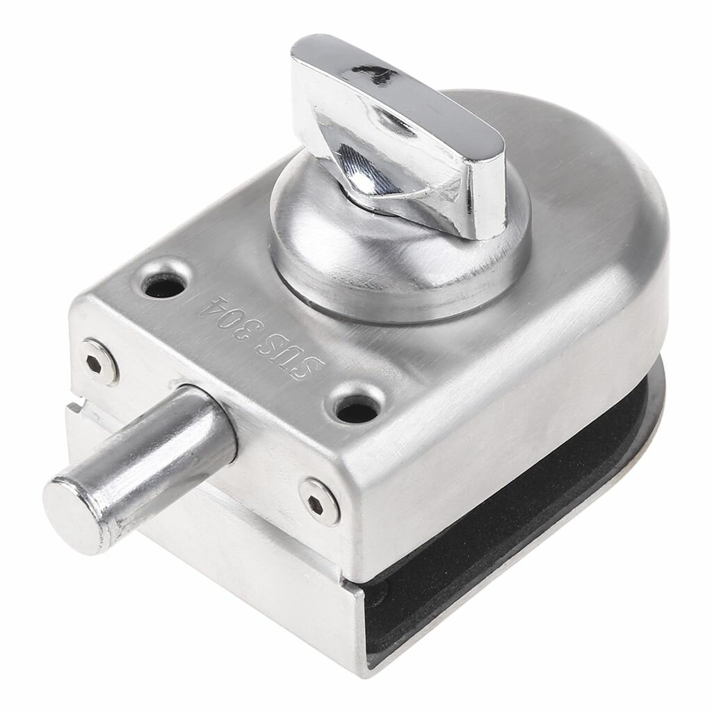 Замок для стеклянной двери из нержавеющей стали