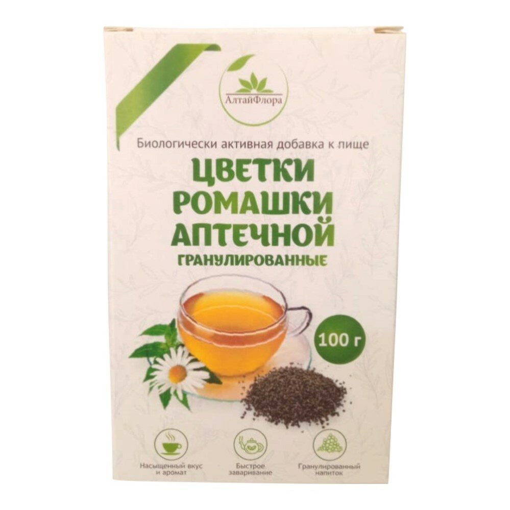 Алтайфлора ромашка аптечная гранулированная 100,0