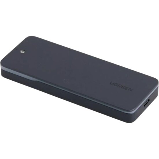 Внешний корпус Ugreen CM777 (25665) M.2 NVMe SATA SSD Enclosure 20Gbps, темно-серый