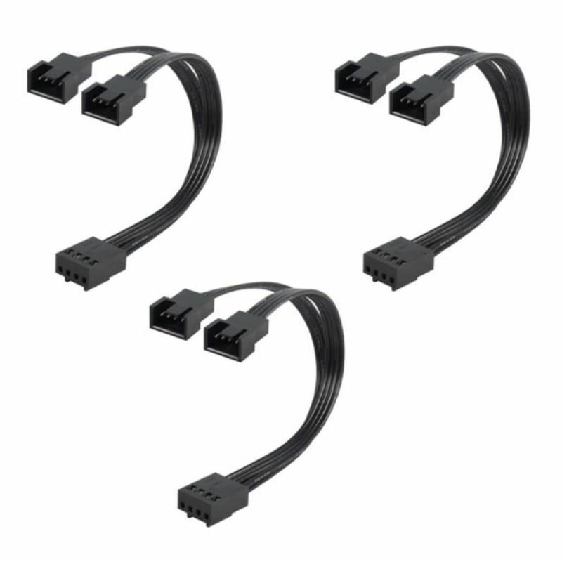 4Pin PWM разветвитель для вентиляторов, 3pc
