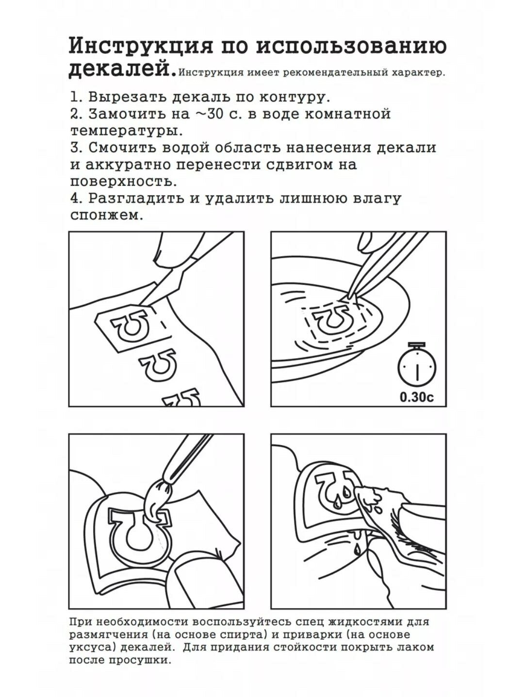 Дополнения для сборных моделей