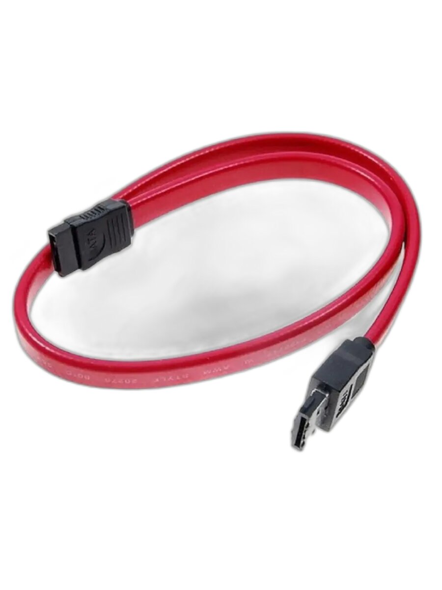 Кабель SATA CBL-0044L 0.57 метра плоский