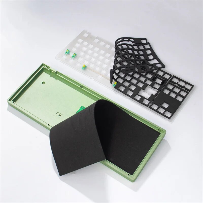Механическая клавиатура PORON Bottom Cotton 61-104 клавиш