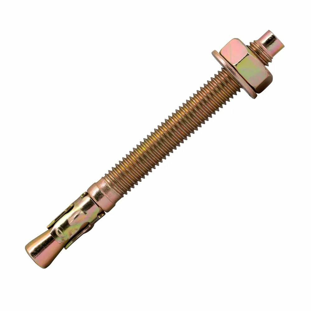 Анкер Шпунтик клиновой, оцинкованная сталь, 6 мм х 65 мм, 20штук