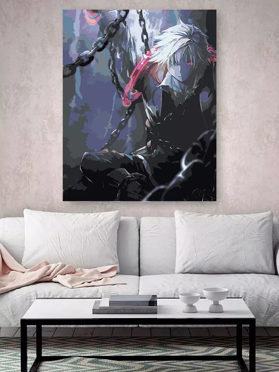 Картина по номерам Аниме