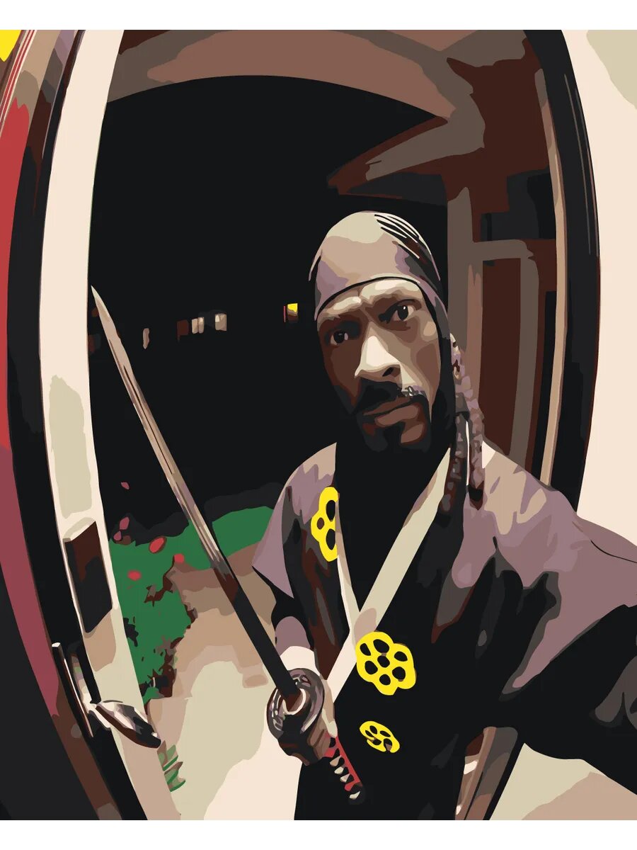 Картина по номерам Snoop Dogg Рэпер Тусовные Снуп Дог