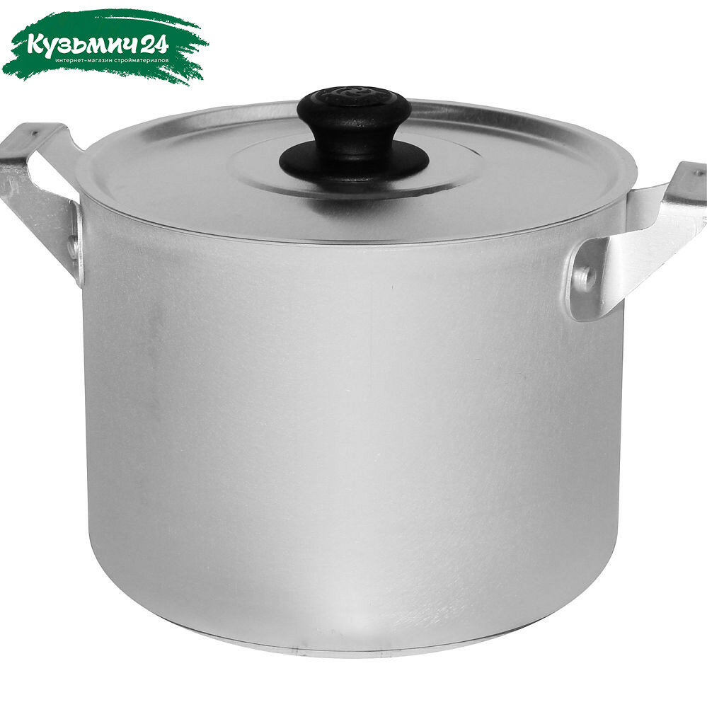 Кастрюля алюминиевая Поварская Калитва 6 л