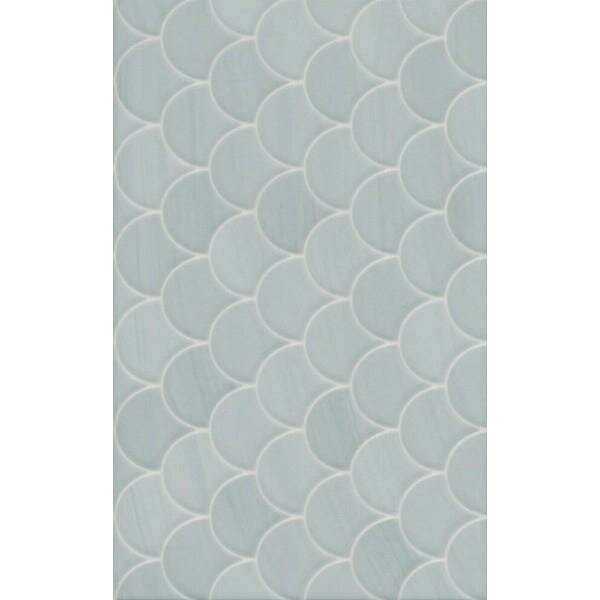 Керамическая плитка Kerama Marazzi Сияние 6376 25x40 Структурированная, Глянцевая Синий