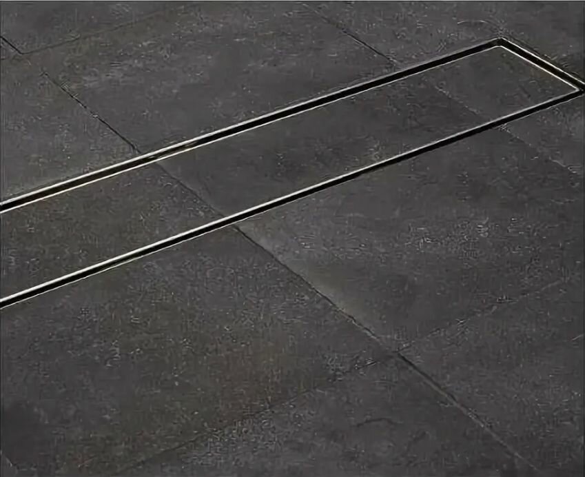 Водоотводящие желоба (душевой трап гидро + сух решетка под кладку плитки) 40 см TIM, BAD454002