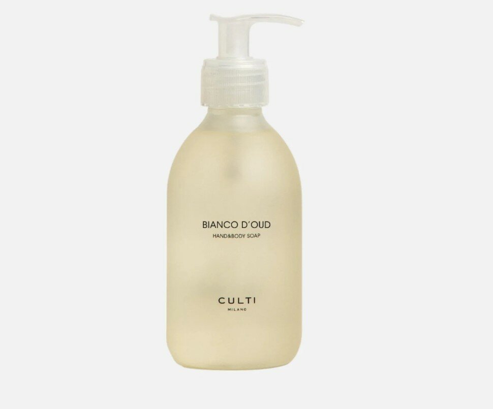 Жидкое мыло Culti Milano Welcome Satin, Bianco d'Oud, 250 мл