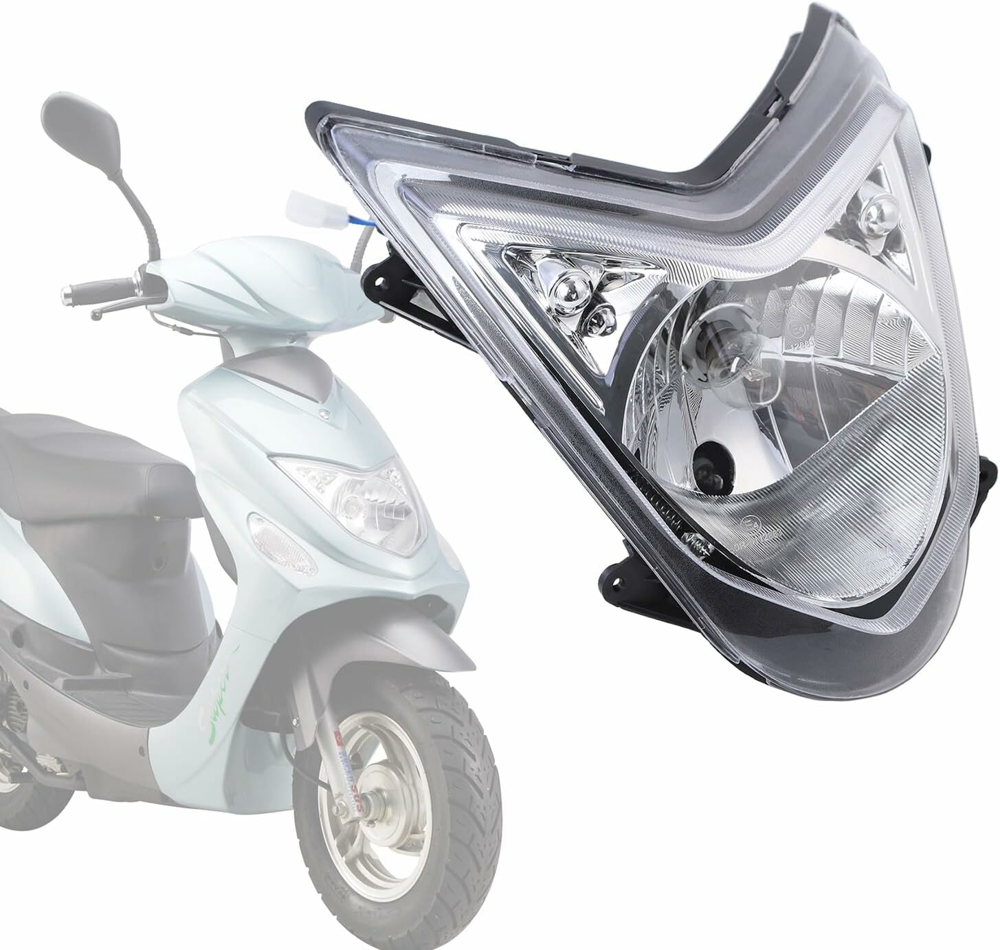 Фара для скутера 50 куб