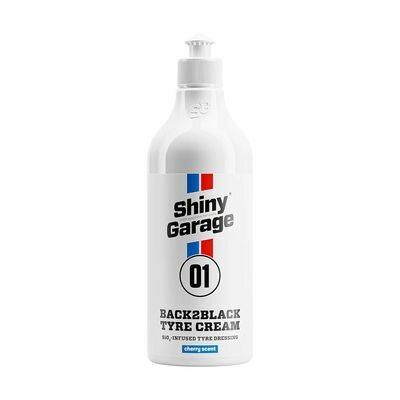 Shiny Garage Back2Black Tyre Cream Чернитель шин SIO2, аромат вишни 500мл