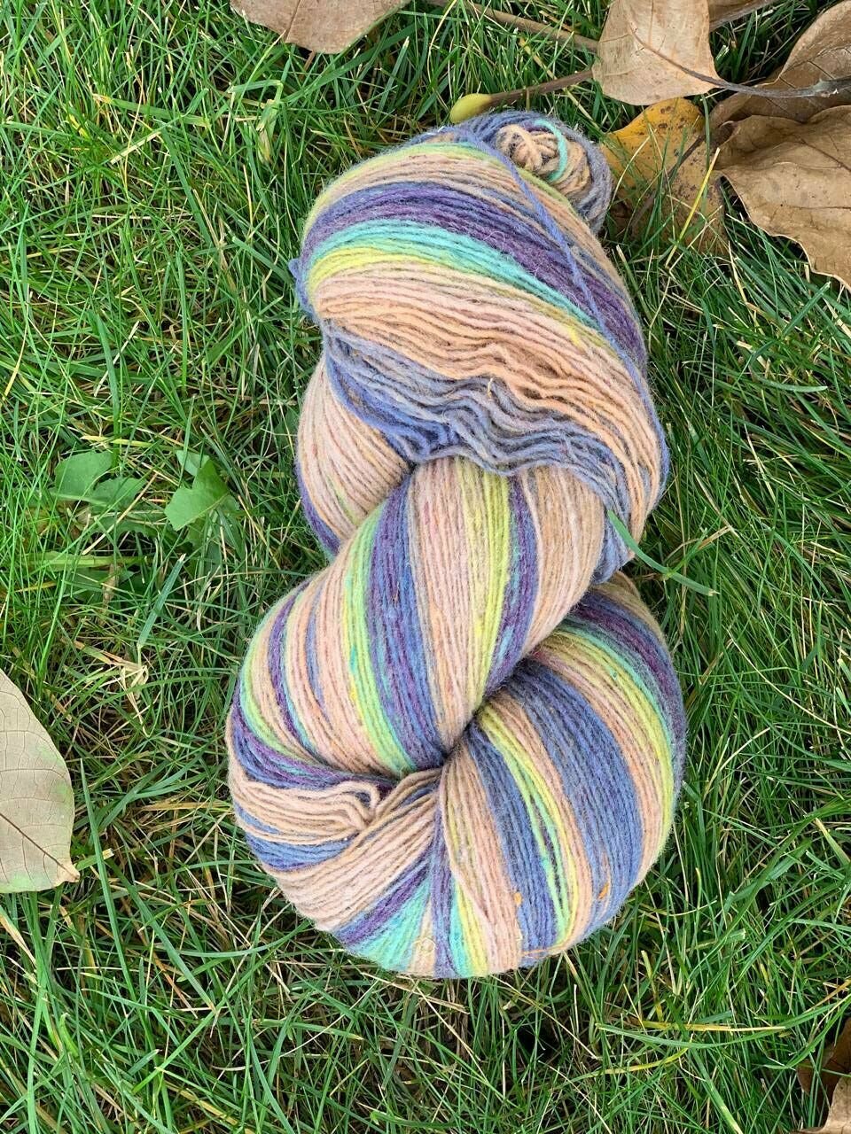 Пряжа Дундага 6/1 multicolor S-28 205г