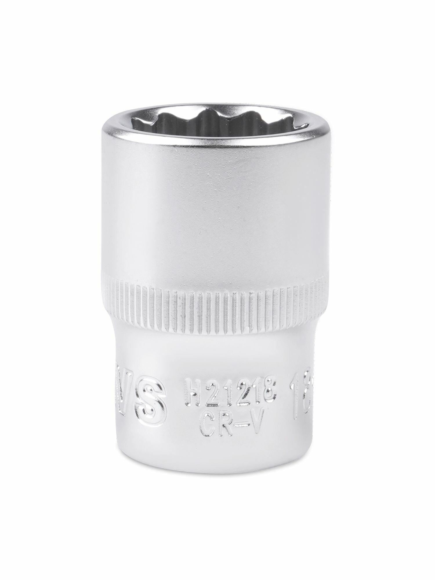 Головка торцевая 12-гранная 1/2" DR, (18 мм.), "AVS" (A07908S)