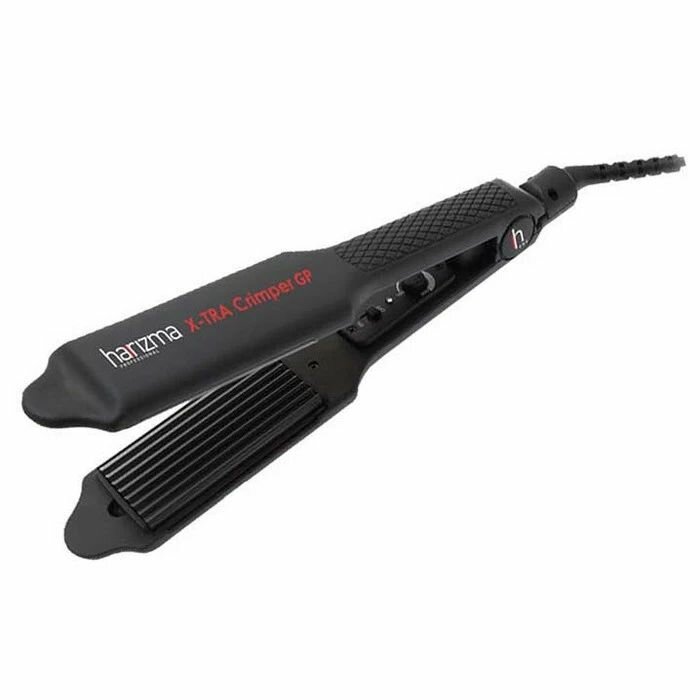 Щипцы Harizma EGP H10328EGP X-TRA, 9 температур, 200°С, электронное управление, чёрные