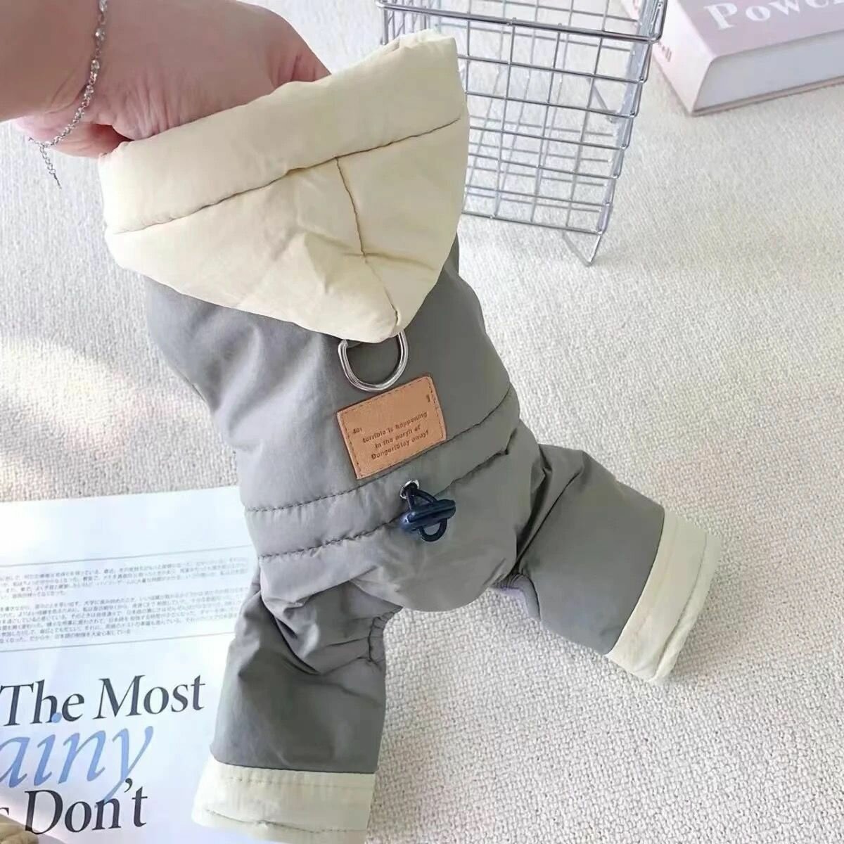 Комбинезон для собак зима; зимняя одежда для собак; комбез зимний