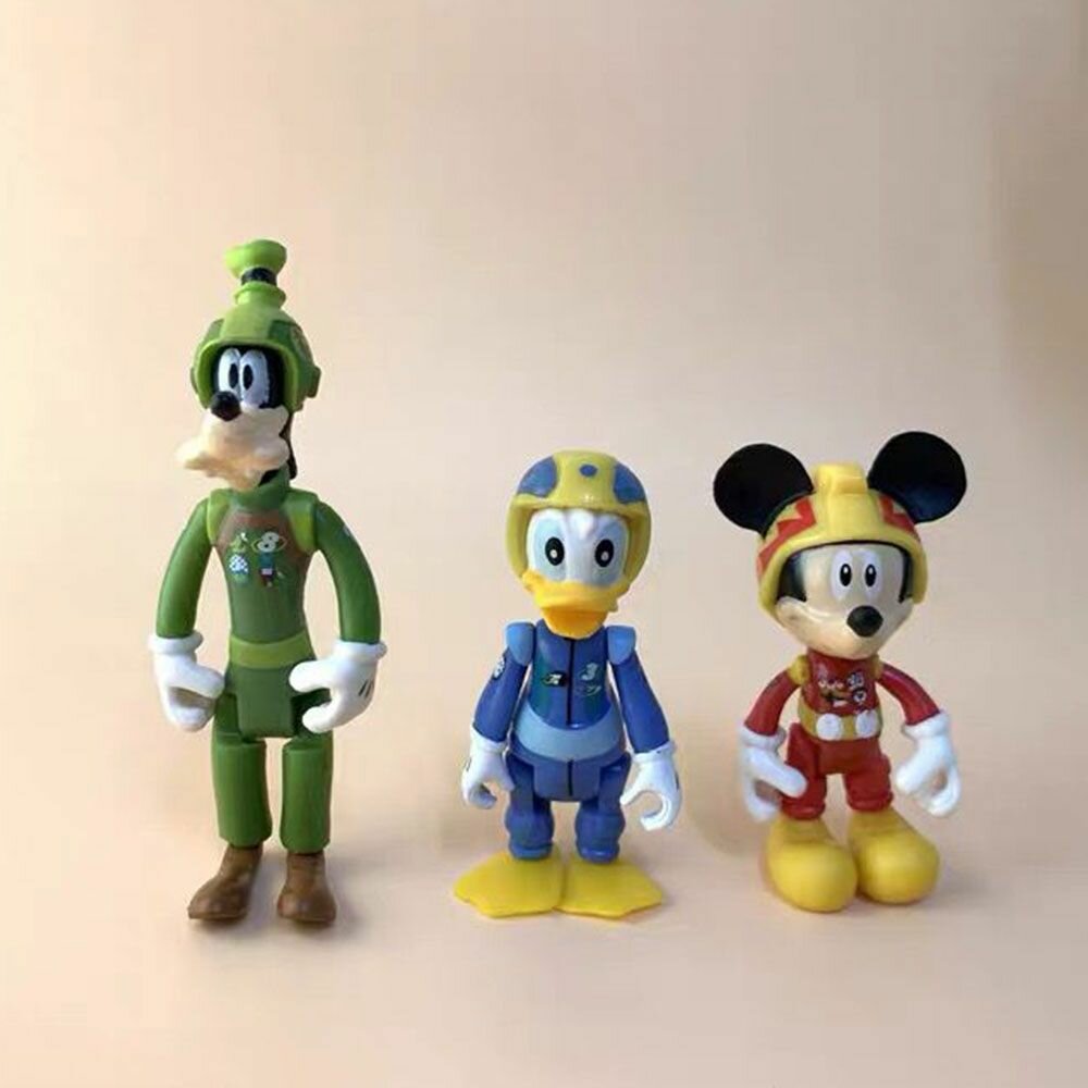 Mickey Mouse Микки Дональд Дак, Гуфи, Собака-гонщик, Подвижная кукла, украшение ручной работы