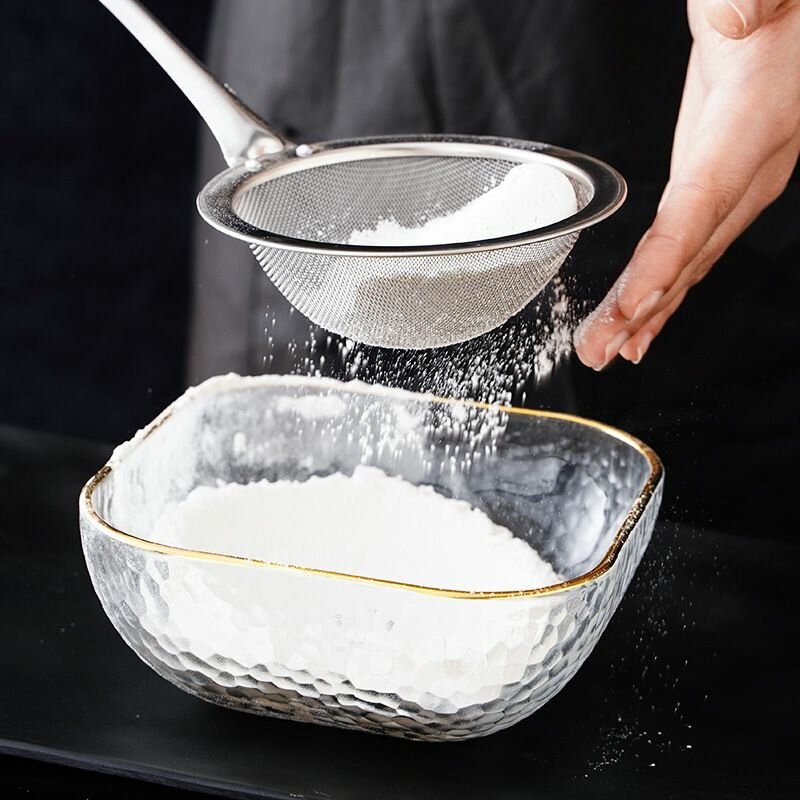 Шумовка, 28 см, Шумовка - половник с сито и металлической длинной ручкой из нержавеющей стали, сито для бульона.