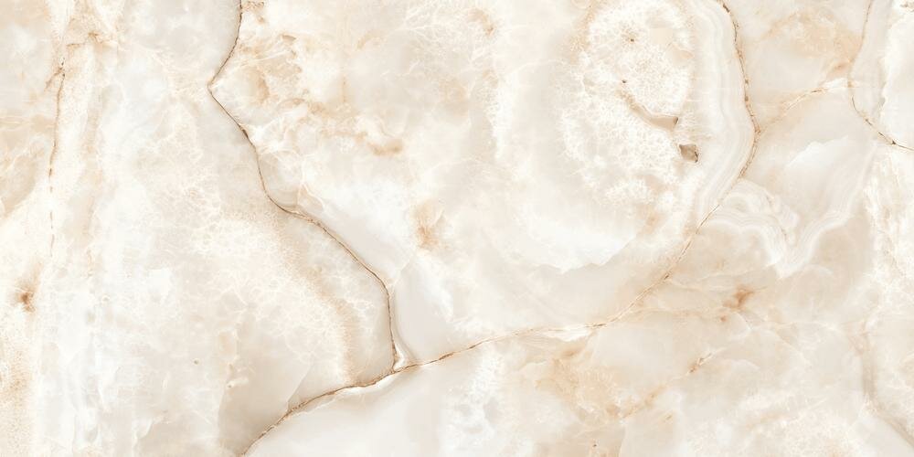 Керамогранит Duna Onyx Quite Onyx Quite Pearl Glossy 60x120 60x120 Полуполированная Бежевый