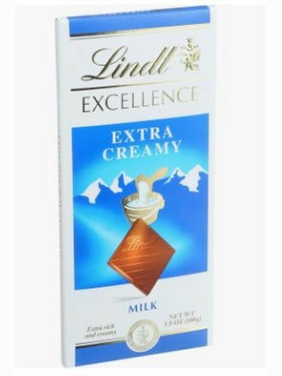 Шоколад Lindt Excellence Extra Creamy молочный (100 гр)