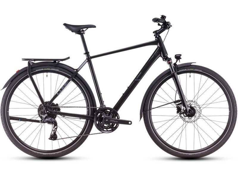 Дорожный велосипед Cube Kathmandu Pro, год 2025, цвет Черный, ростовка 21.5