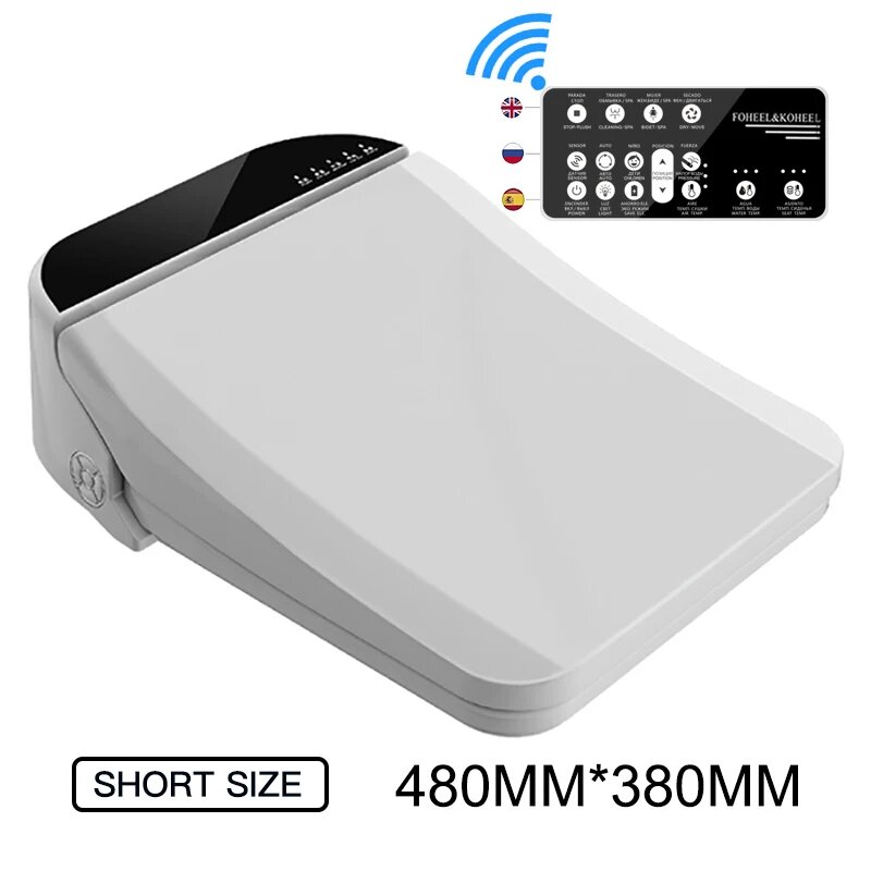 KOHEEL квадратная умная крышка для унитаза с электронным биде Remote B-S size