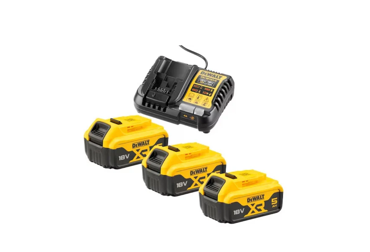 Аккумулятор с зарядным устройством DeWalt DCB1104P3