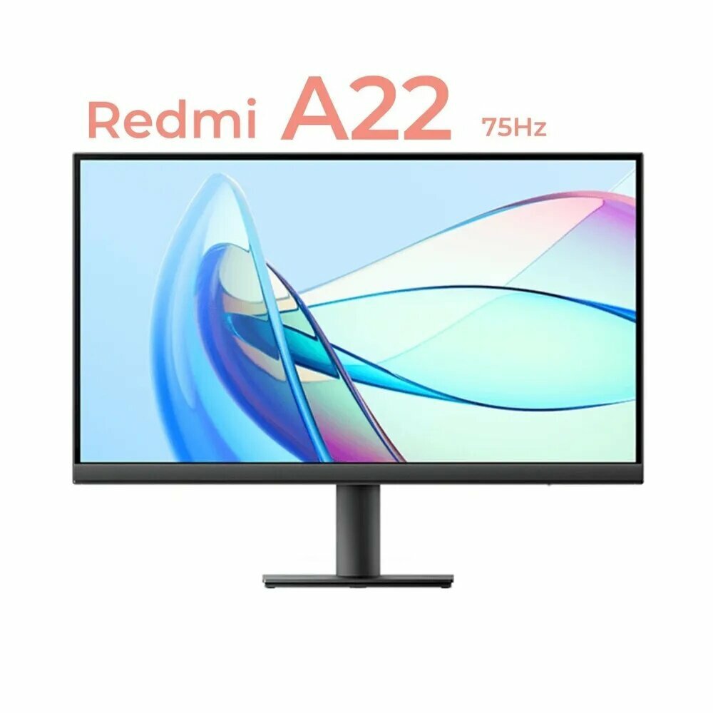 Xiaomi 21.45" Монитор Redmi A22 FHD 75Hz, черный