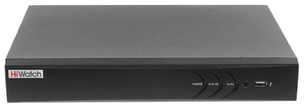 HiWatch DS-N316/2P(C) 16-ти канальный IP-регистратор c 16-ю PoE интерфейсами