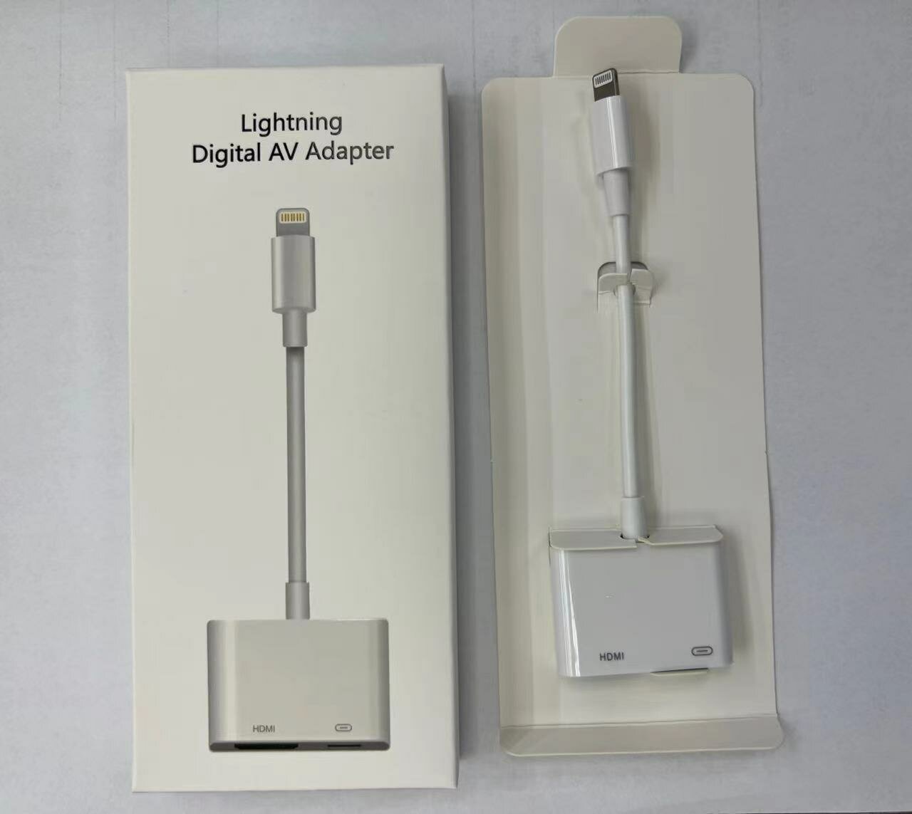 Кабель для проекции экрана Lightning-HDMI для , преобразователь HD-видео с питанием для мобильных телефонов (чип Haiqi)