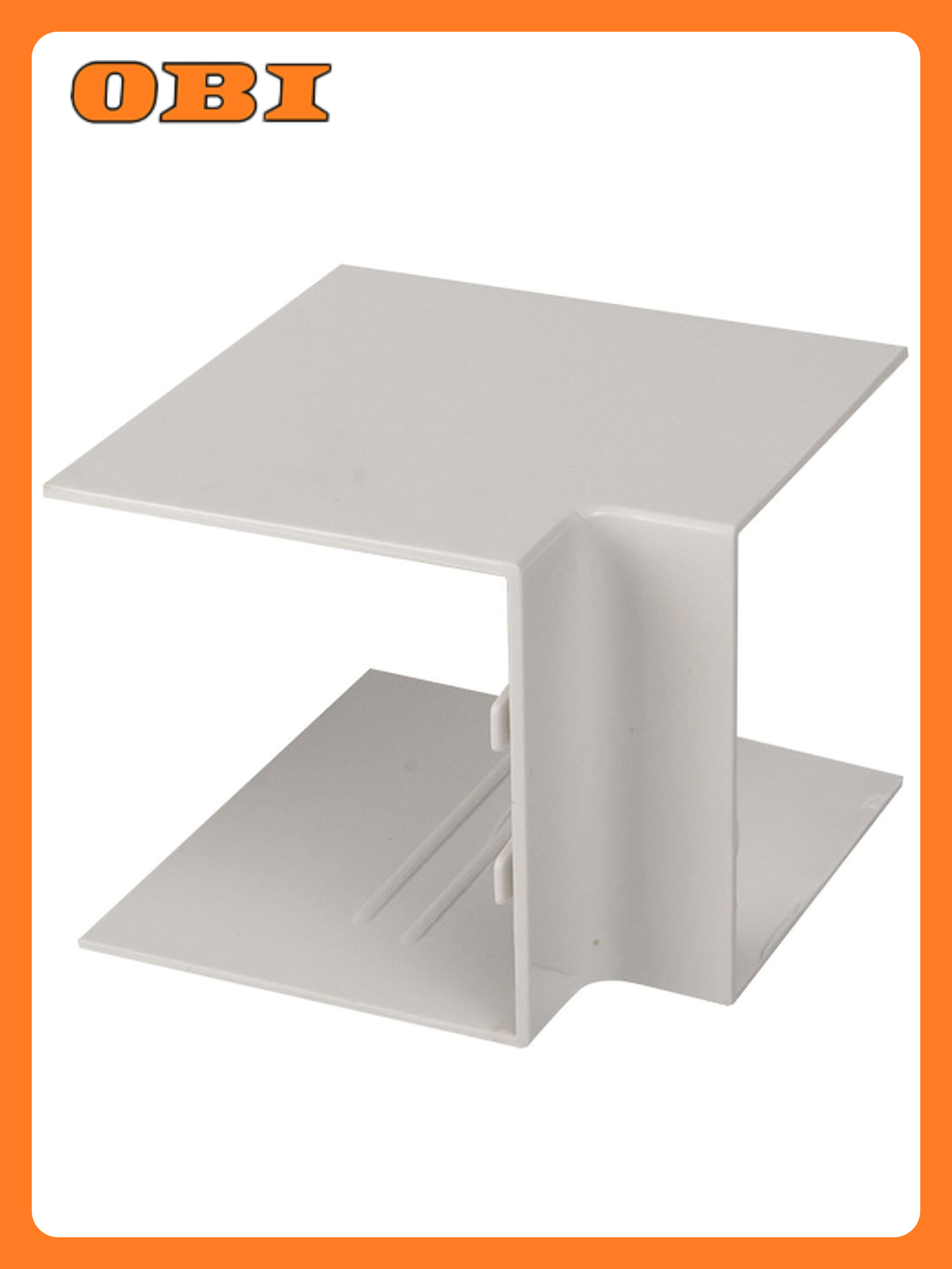 Внутренний угол EKF PROxima, для кабель-канала, белый, пластик, 60x40 мм