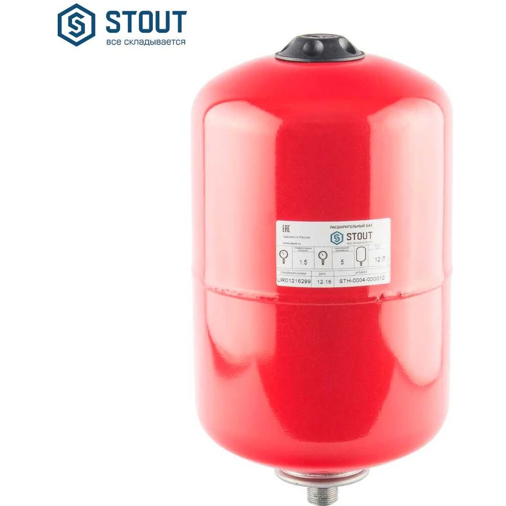 Расширительный бак 12 л STOUT STH-0004-000012