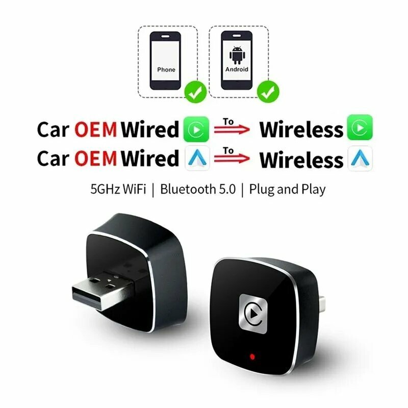 Автоадаптер CarPlay Android Для — фото 1