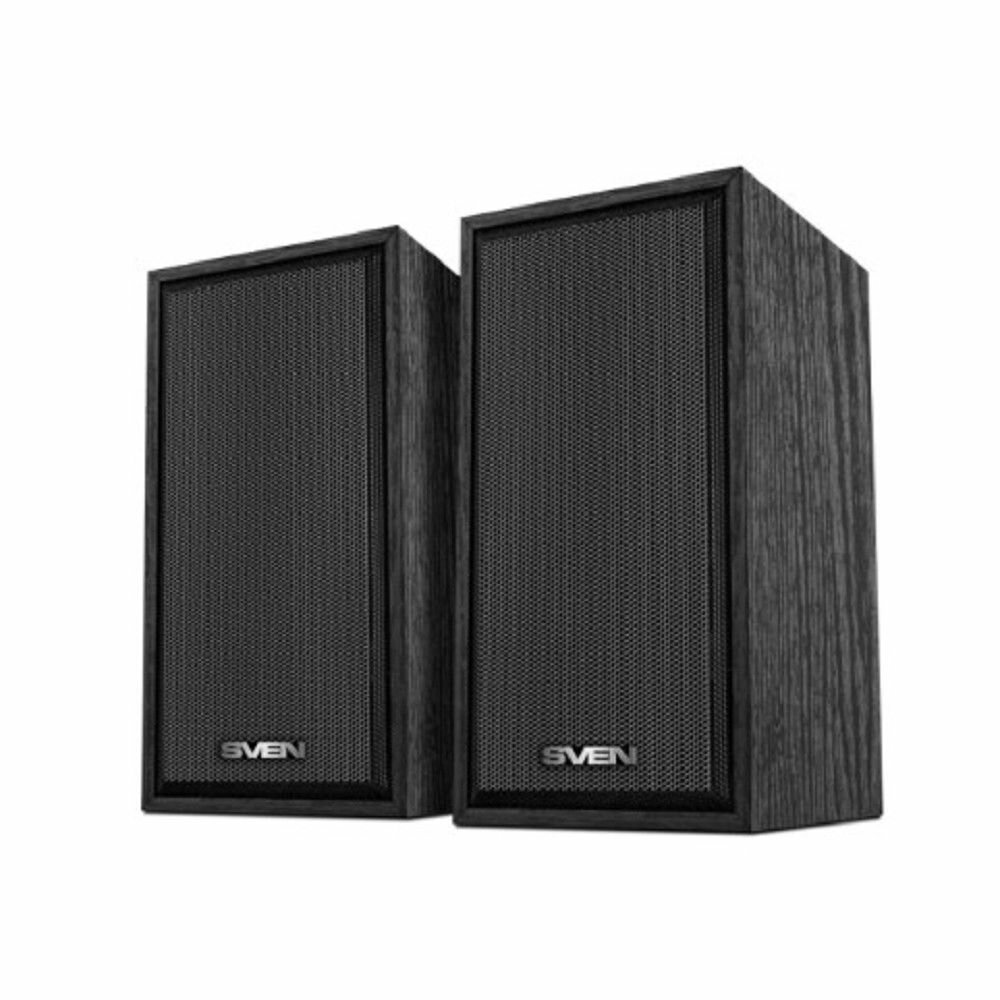 Sven Колонки SPS - 509, чёрный, USB, акустическая система 2.0, мощность 2x3 Вт RMS