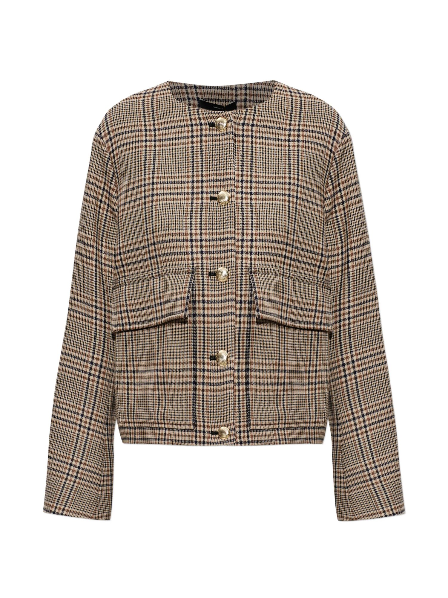 Куртка Paul Smith Check-pattern buttoned jacket