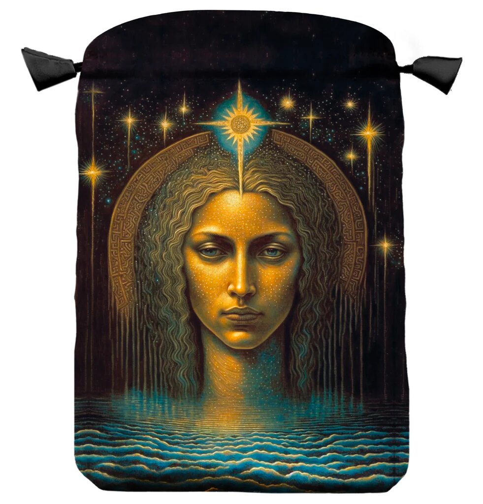 Мешочек Lo Scarabeo Шёпот времени "Whispers of Time" , сатин, для карт, атласный, надежный