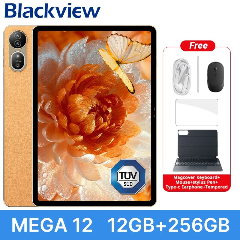 Планшет Blackview Mega 12, 12.2", 12/256ГБ, Wi-Fi+5G, Android