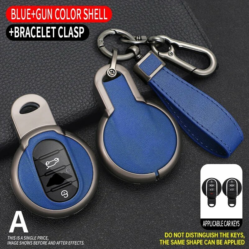 Автомобильный брелок для ключа, чехол для BMW MINI COOPER S ONE JCW F54 F55 F56 F57 F60, дистанционный брелок для ключа CLUBMAN
