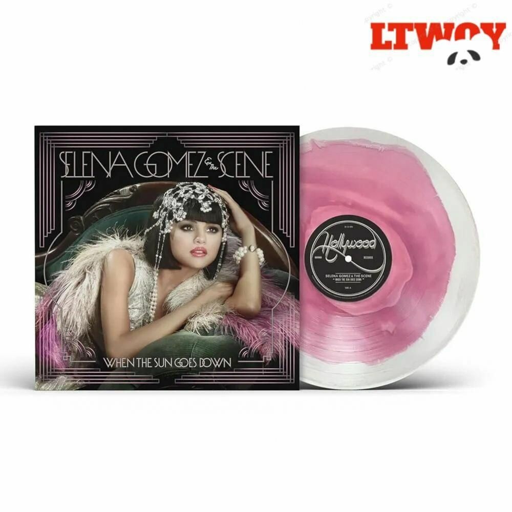 Виниловая пластинка Selena Gomez & The Scene - When The Sun Goes Down, LP, Lavender with White Swirl Пластинки