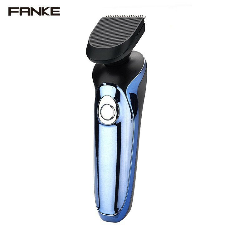 Электробритва для мужчин, многофункциональная 4D-бритва «три в одном», моющаяся для всего тела, перезаряжаемая бритва для бороды, цифровой дисплей