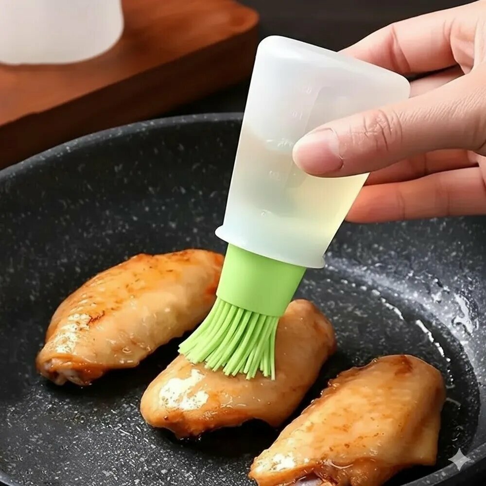 Кисть кулинарная, 11 см х 3 см, 2 предм.