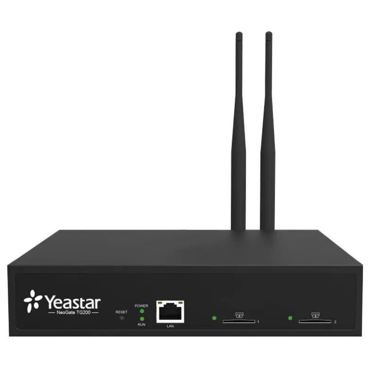 Шлюз IP Yeastar TG200, черный, на 2 порта GSM, 1 порт LAN, Call Back
