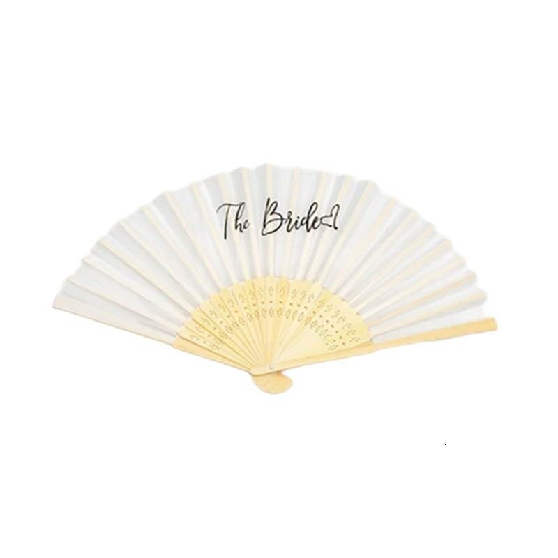 Элегантный свадебный веер, Невеста
