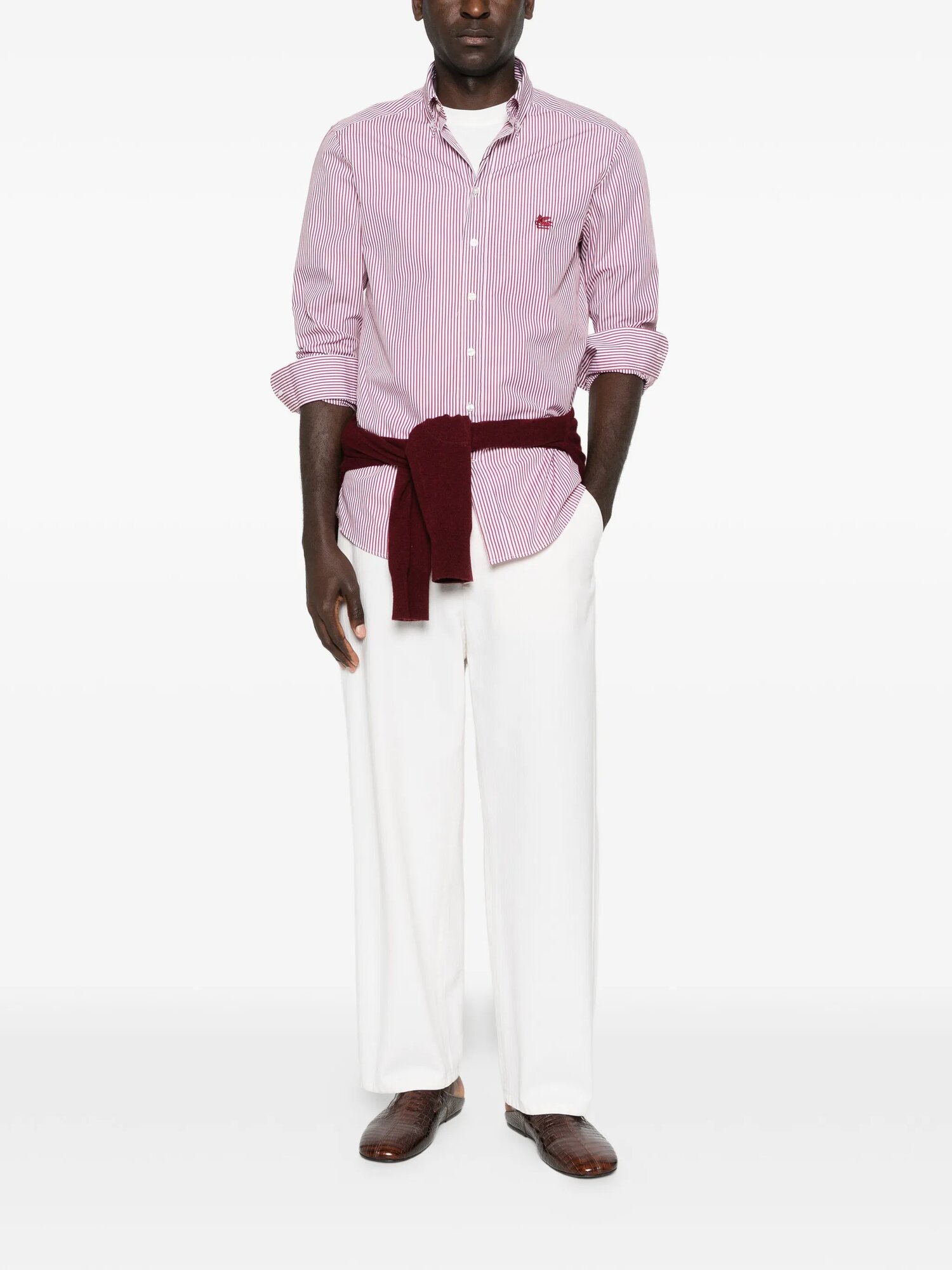 Футболка ETRO, размер M, белый — фото 1