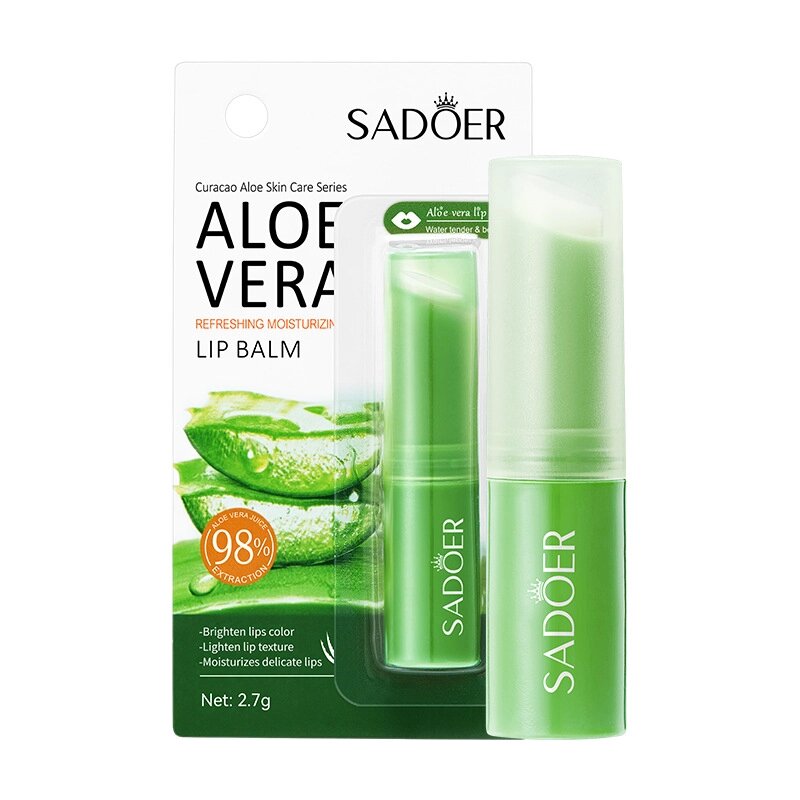 Гигиеническая помада (бальзам для губ алое) Aloe Vera (алоэ вера) 99%
