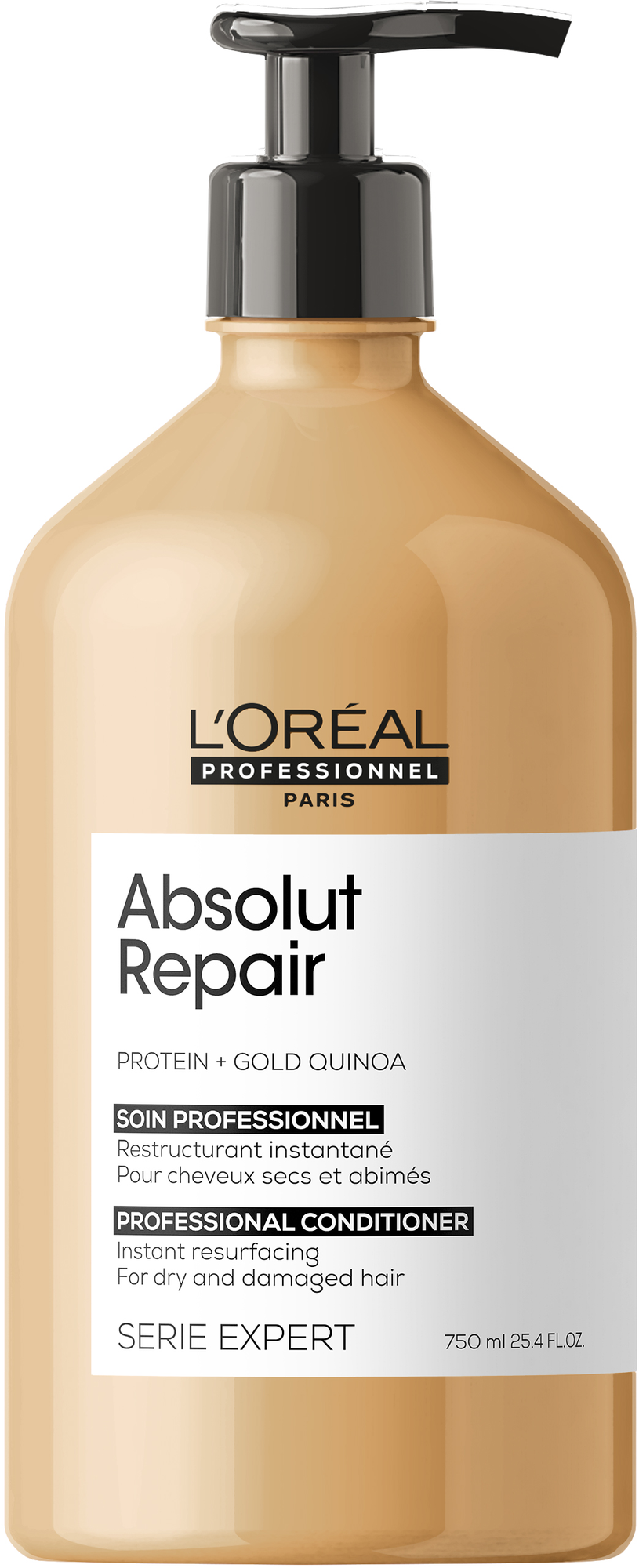 L'Oreal Professionnel Профессиональный смываемый уход Absolut Repair для восстановления поврежденных волос, 750 мл