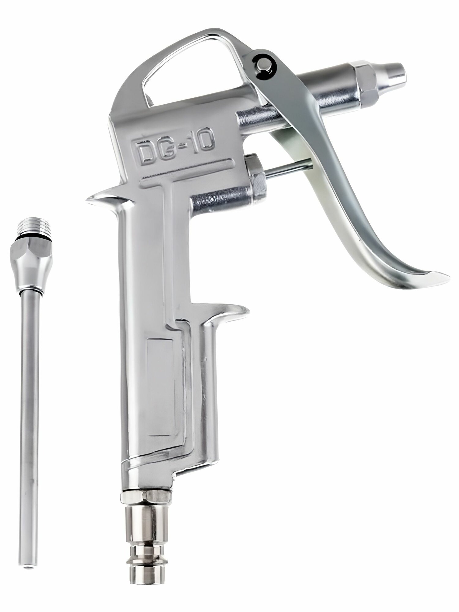 Продувочный металлический пистолет Pegas pneumatic длина носика: 20 мм, 80мм 5108