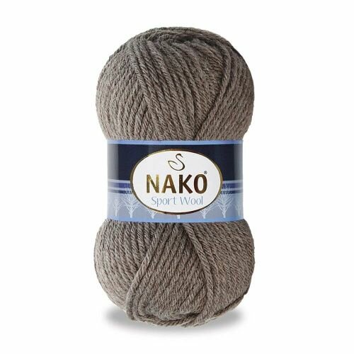 Пряжа Nako Sport wool 5667 (5 мотков по 100г/120м)